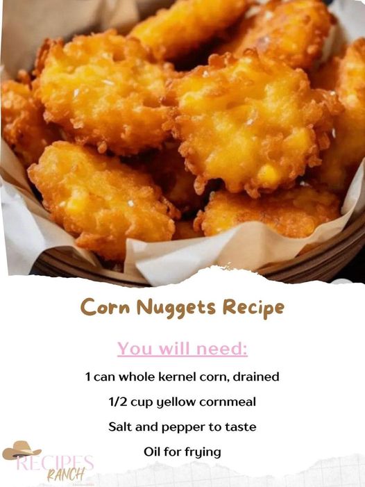Crispy Corn Nuggets – Easy Family Recipes