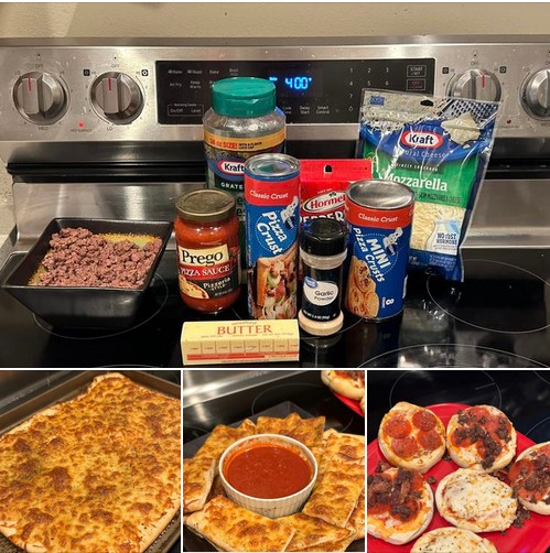 Homemade Pizza and Cheese Stick Combo – Easy Family Recipes