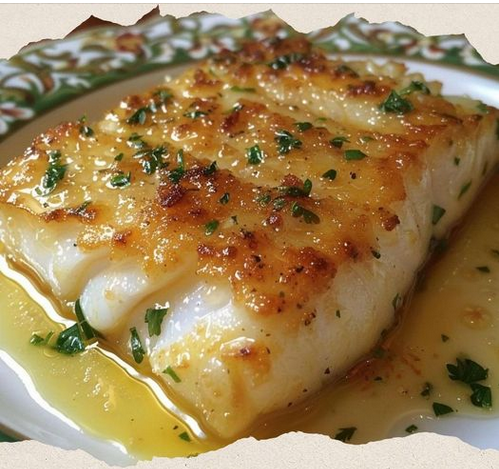 Elegant Pan-Seared Fish Fillets in a Luscious Lemon Butter Emulsion ...